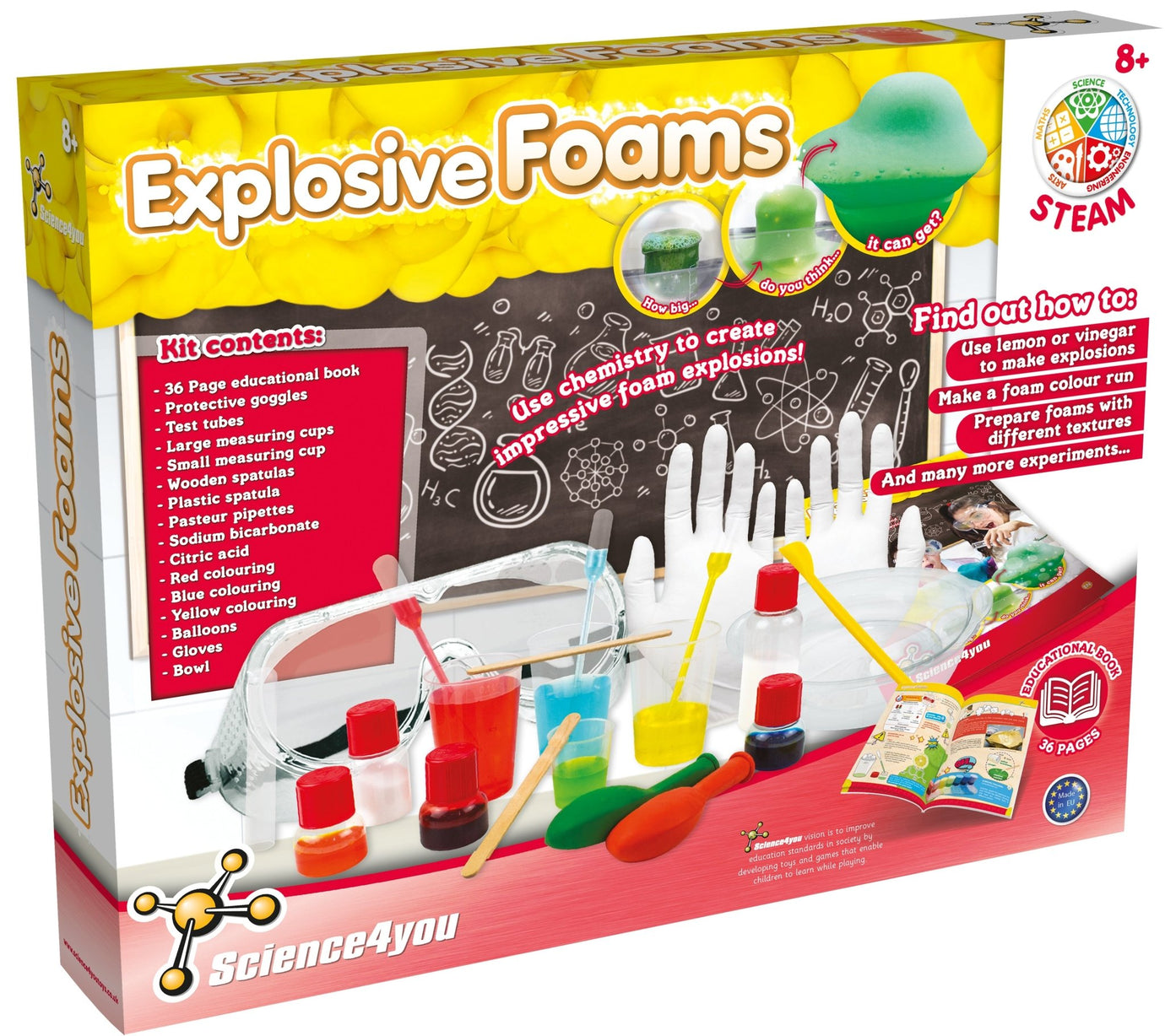 Science4You Explosive Foams – Mastermind Toys