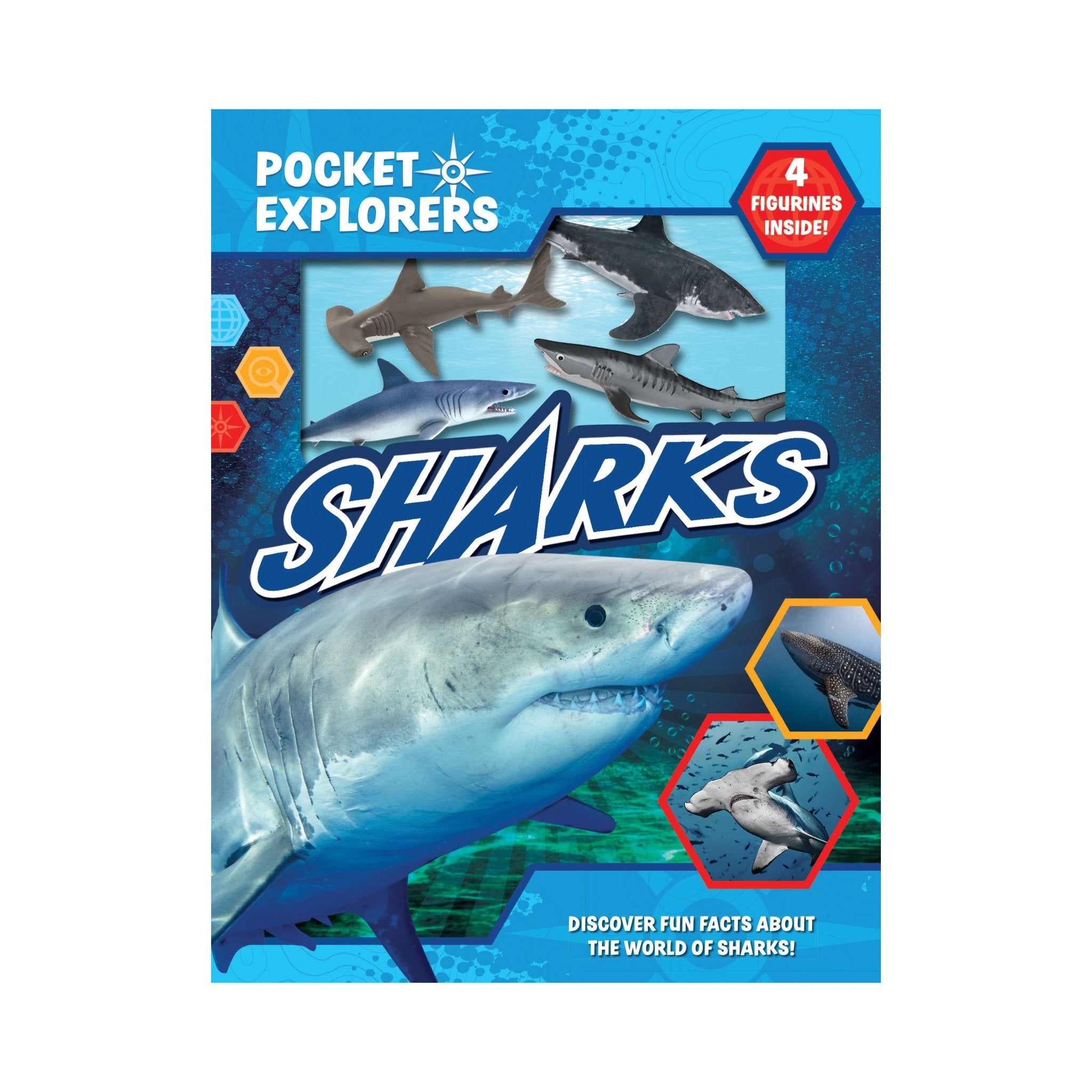 Shark Pocket Explorers Book - Mastermind Toys