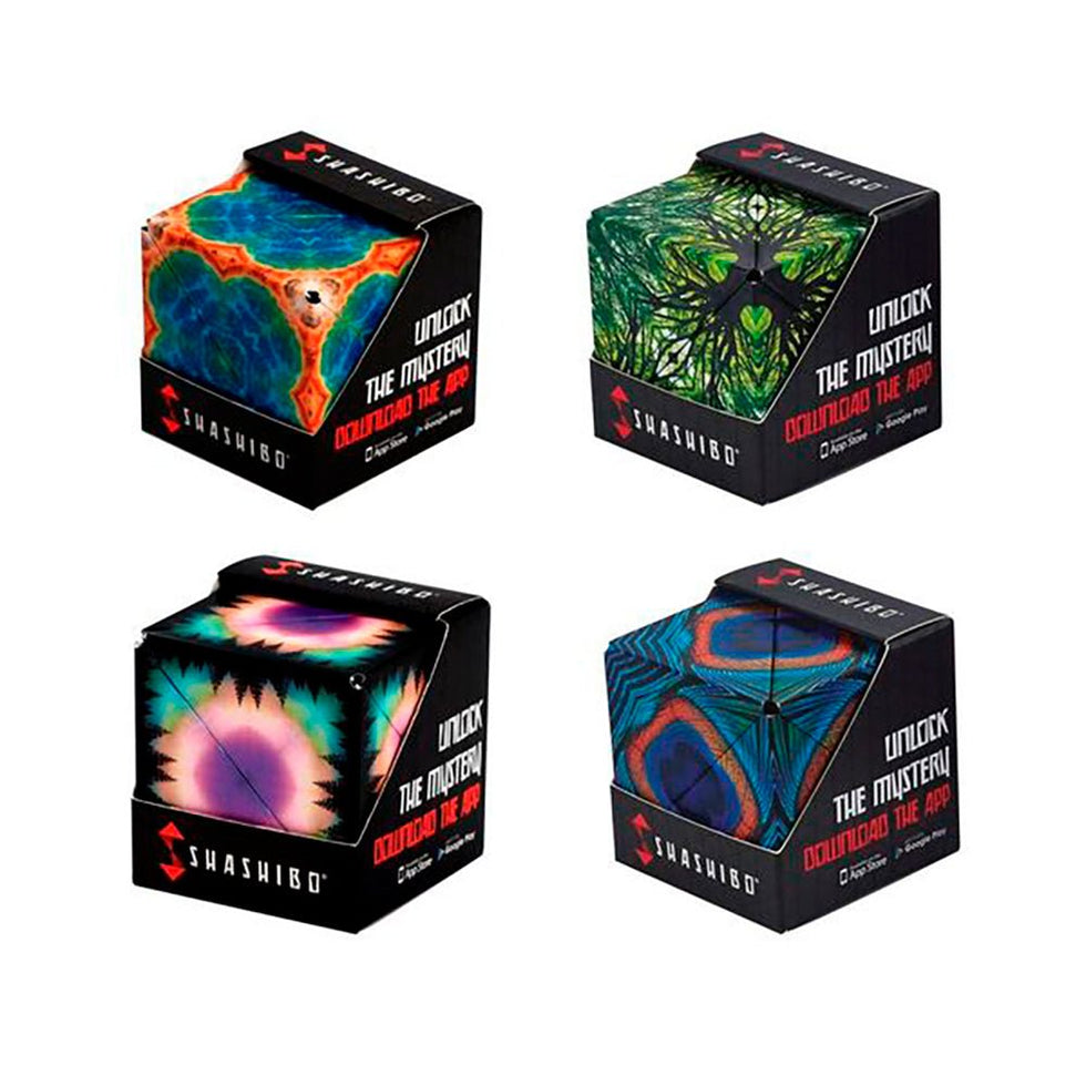 Shashibo Shape Shifting Box Assorted Puzzles – Mastermind Toys