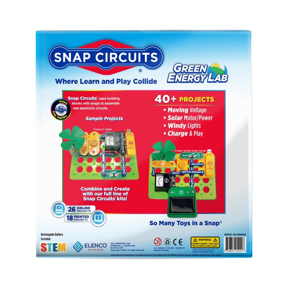 Snap Circuits Green Energy Lab – Mastermind Toys
