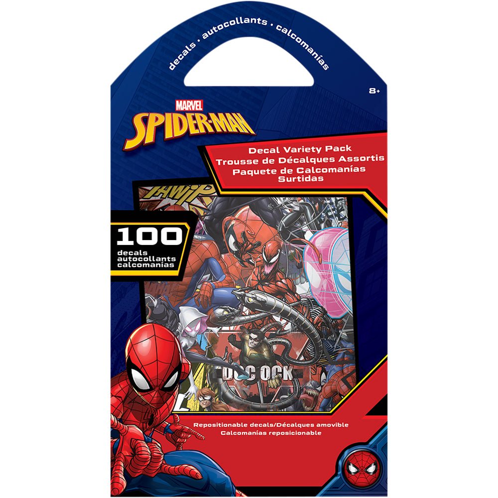 Spiderman Decal Variety Pack – Mastermind Toys