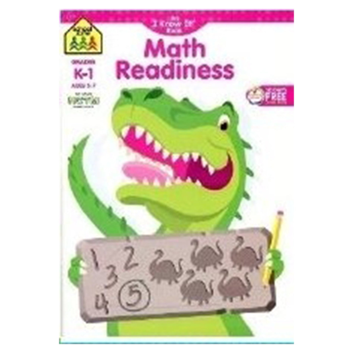 School Zone Kindergarten Workbook - Math Readiness – Mastermind Toys