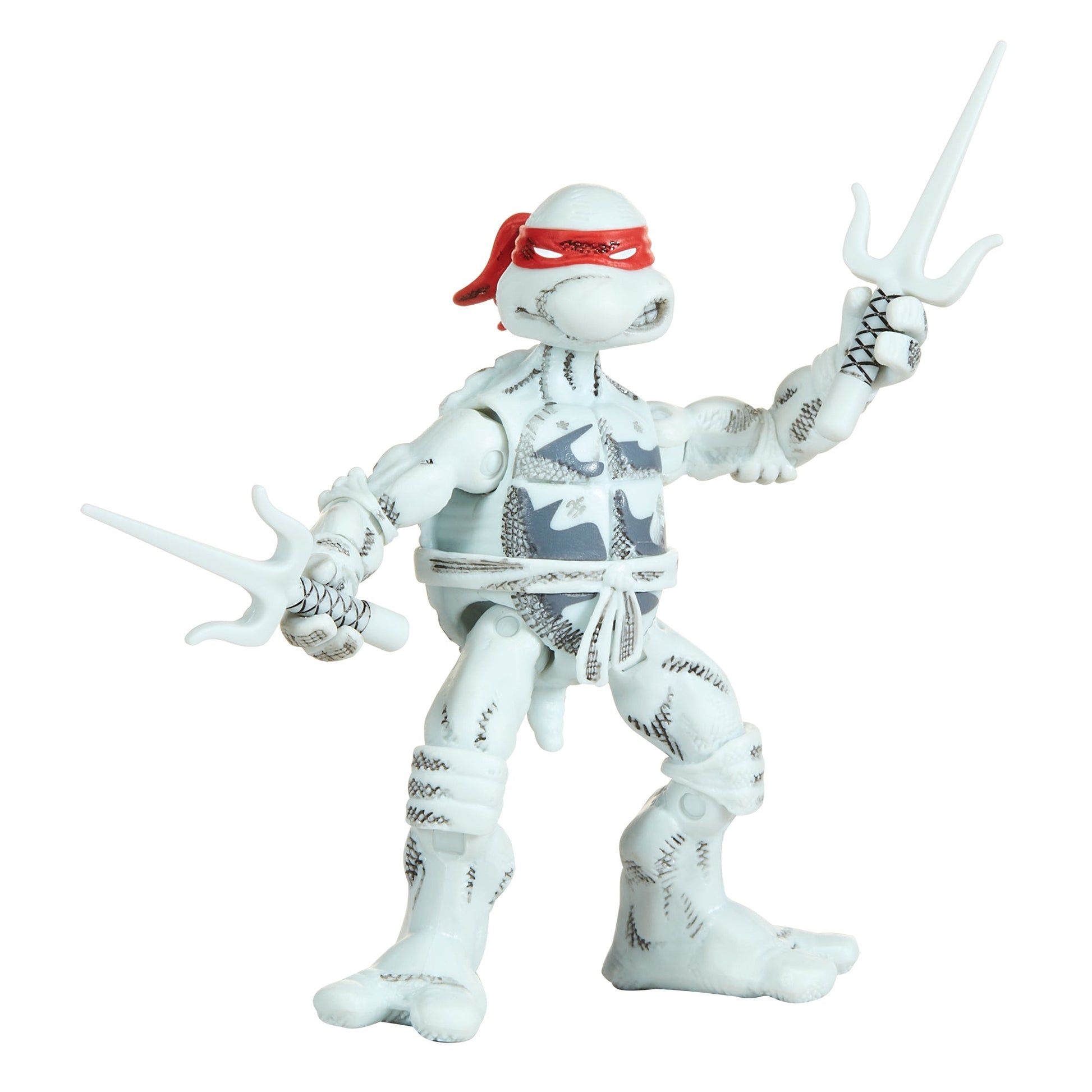 Teenage Mutant Ninja Turtles B&W Comic Book Series - Raphael (Eng) – Mastermind Toys