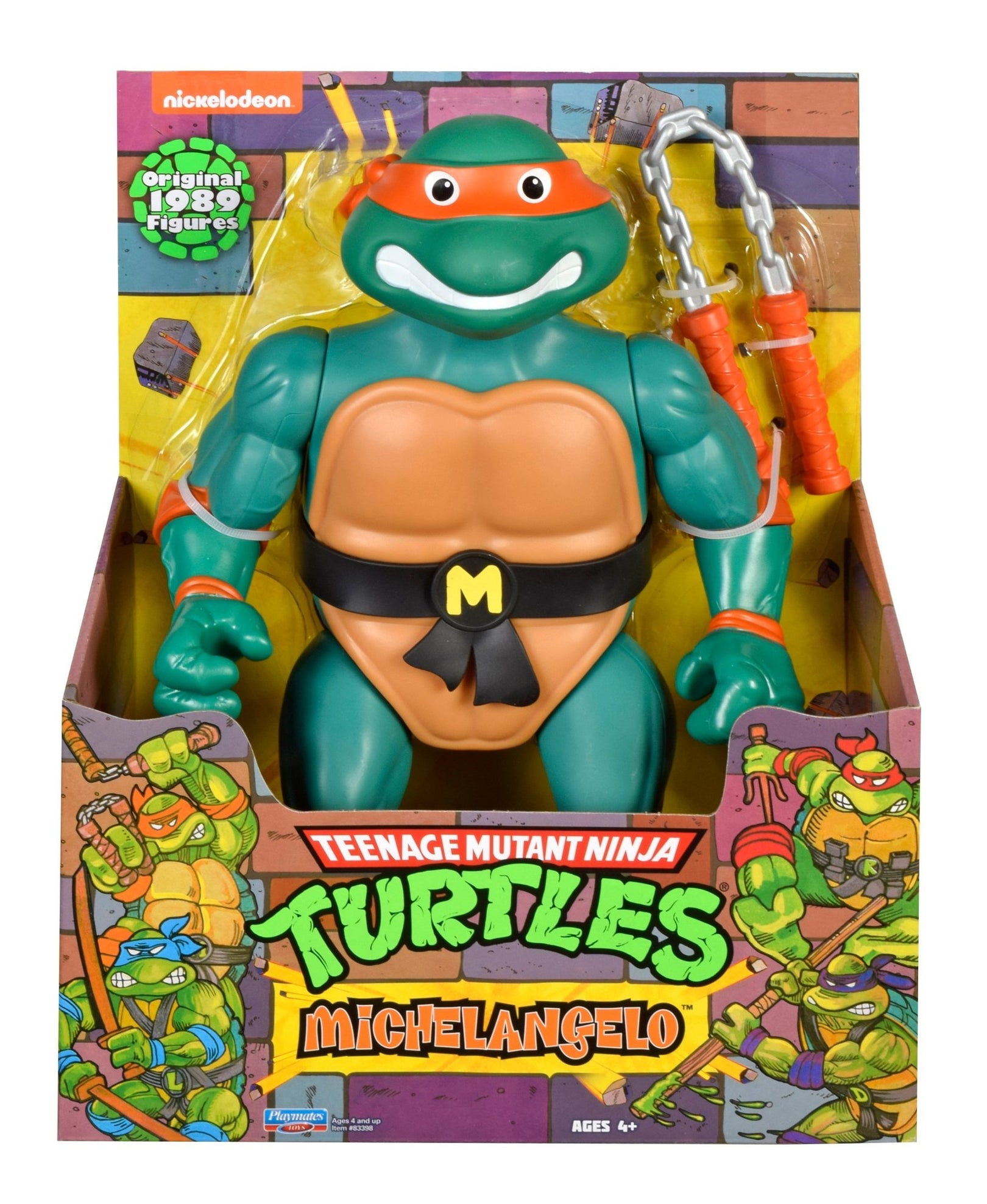 Teenage Mutant Ninja Turtles Classic 12" Giant - Mikey Eng – Mastermind ...