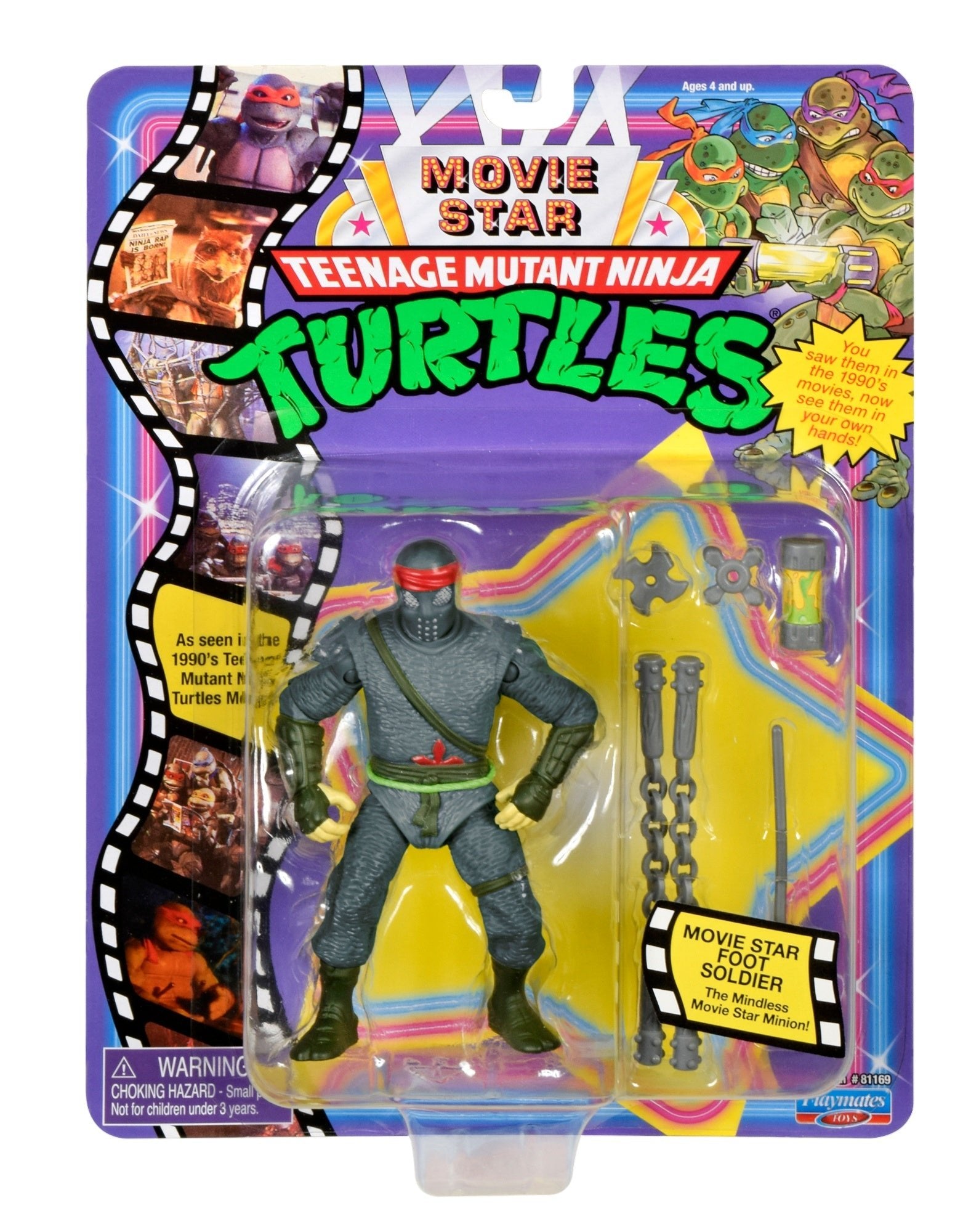 Teenage Mutant Ninja Turtles Classics Star Foot Soldier – Mastermind Toys