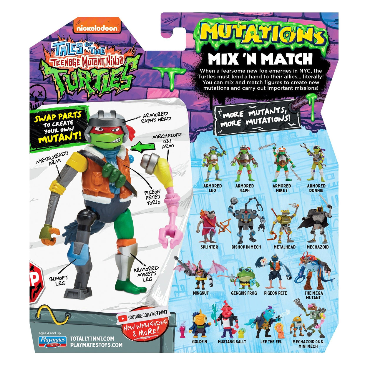 Teenage Mutant Ninja Turtles Mix & Match Armored Leo Fig (Eng ...