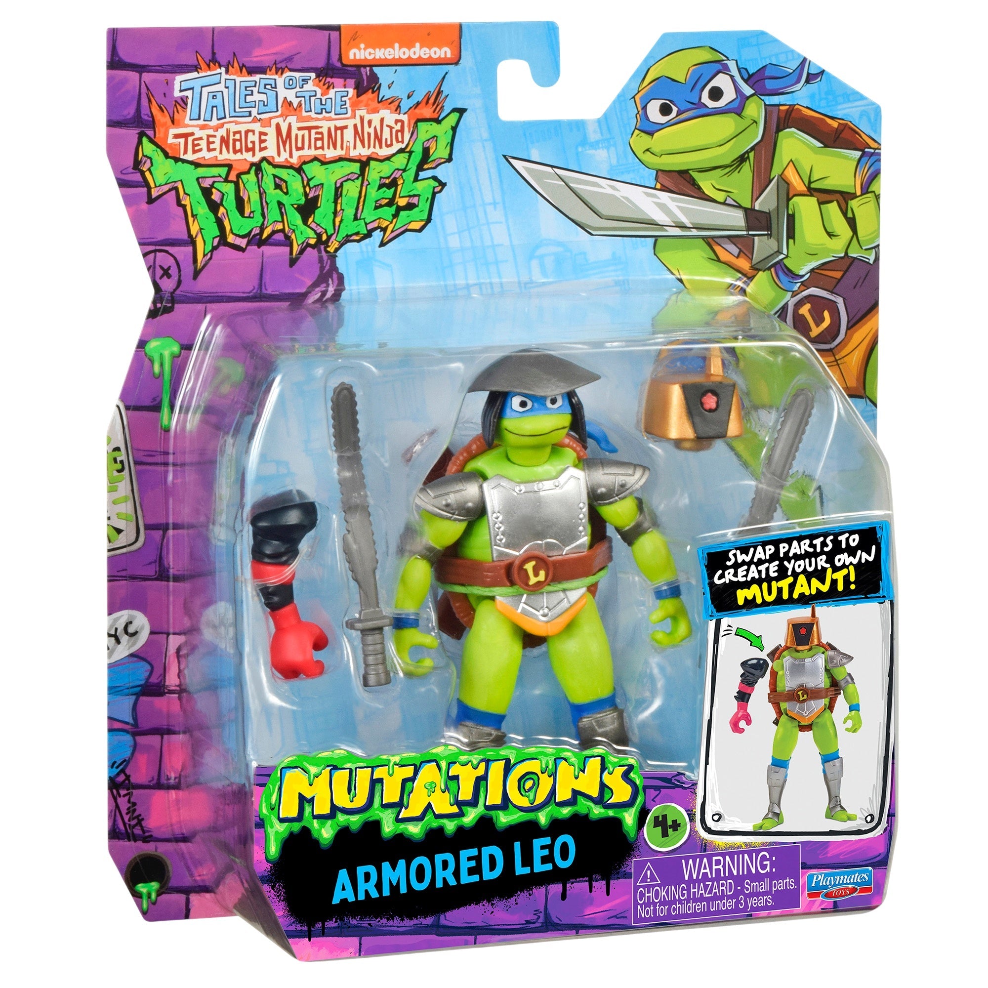 Teenage Mutant Ninja Turtles Mix & Match Armored Leo Fig (Eng ...