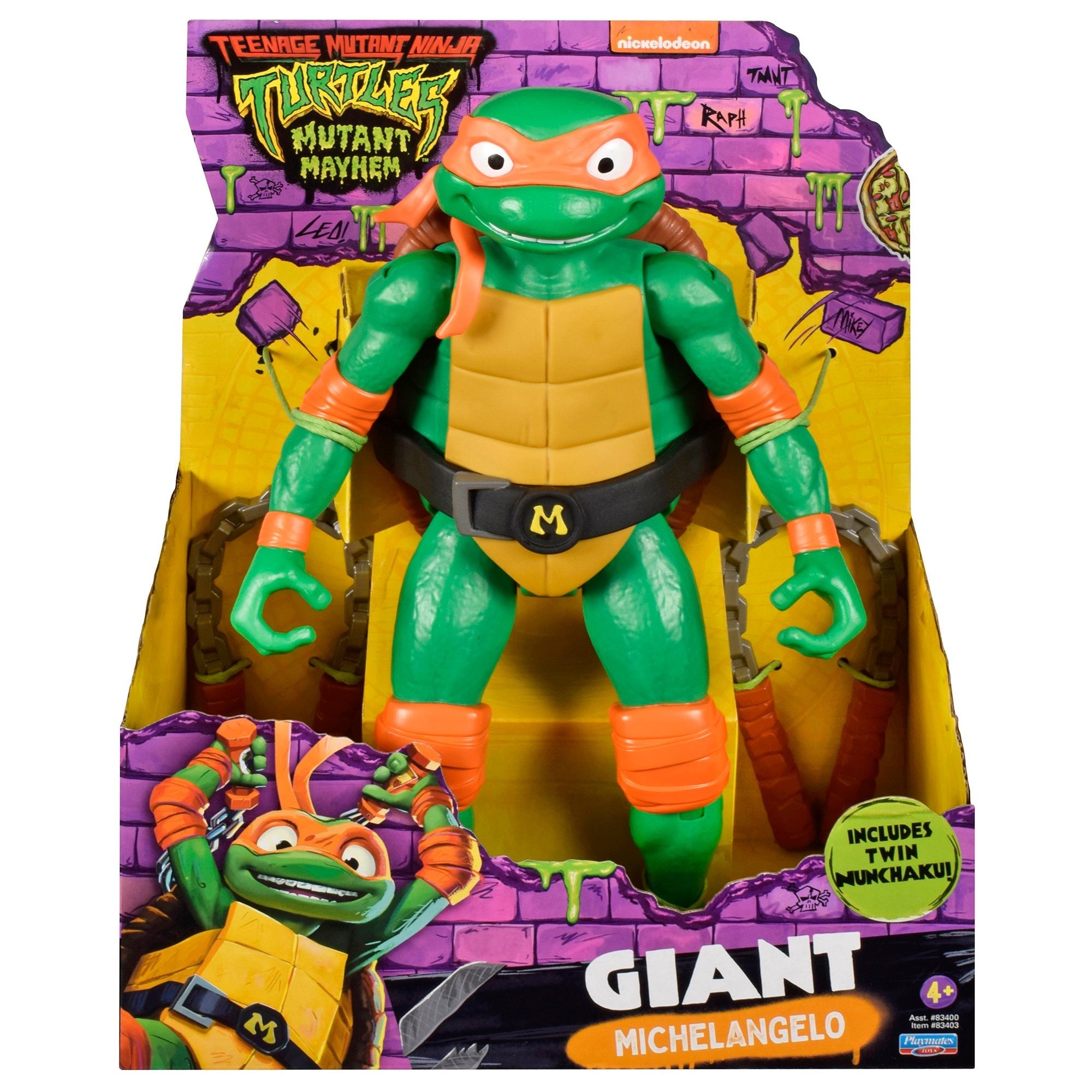 Teenage Mutant Ninja Turtles Movie Giant Figure Michelangelo ...