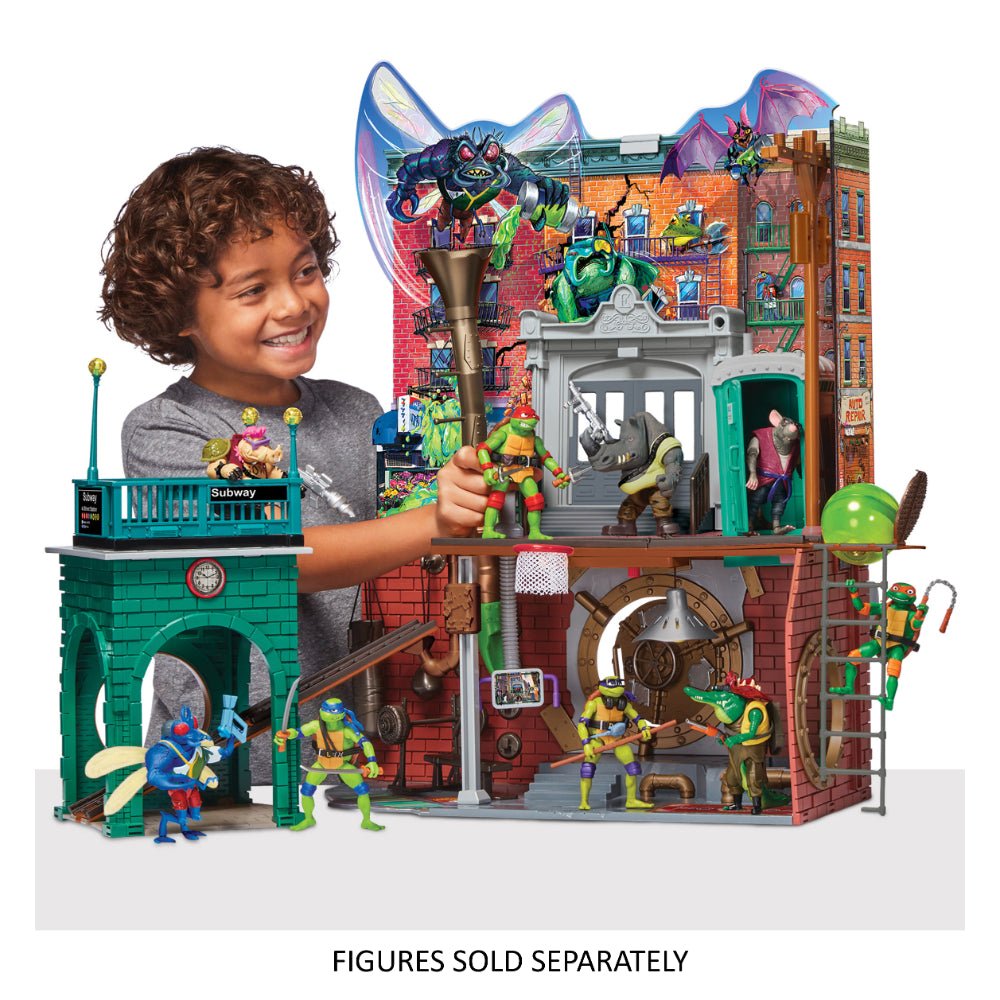 Teenage Mutant Ninja Turtles Movie Sewer Lair Playset (Eng ...