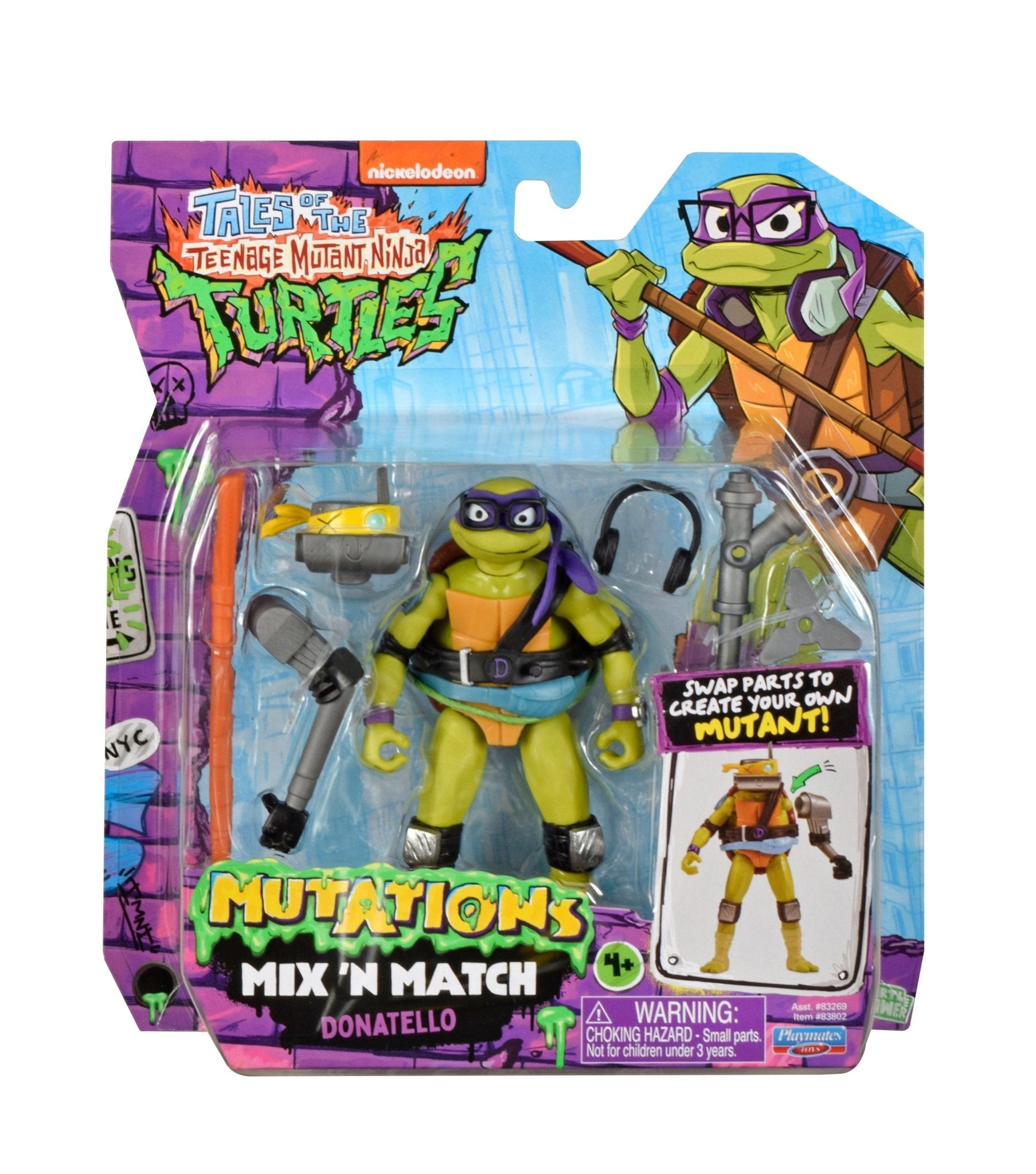 Teenage Mutant Ninja Turtles TV Mix N Match - Donatello – Mastermind Toys