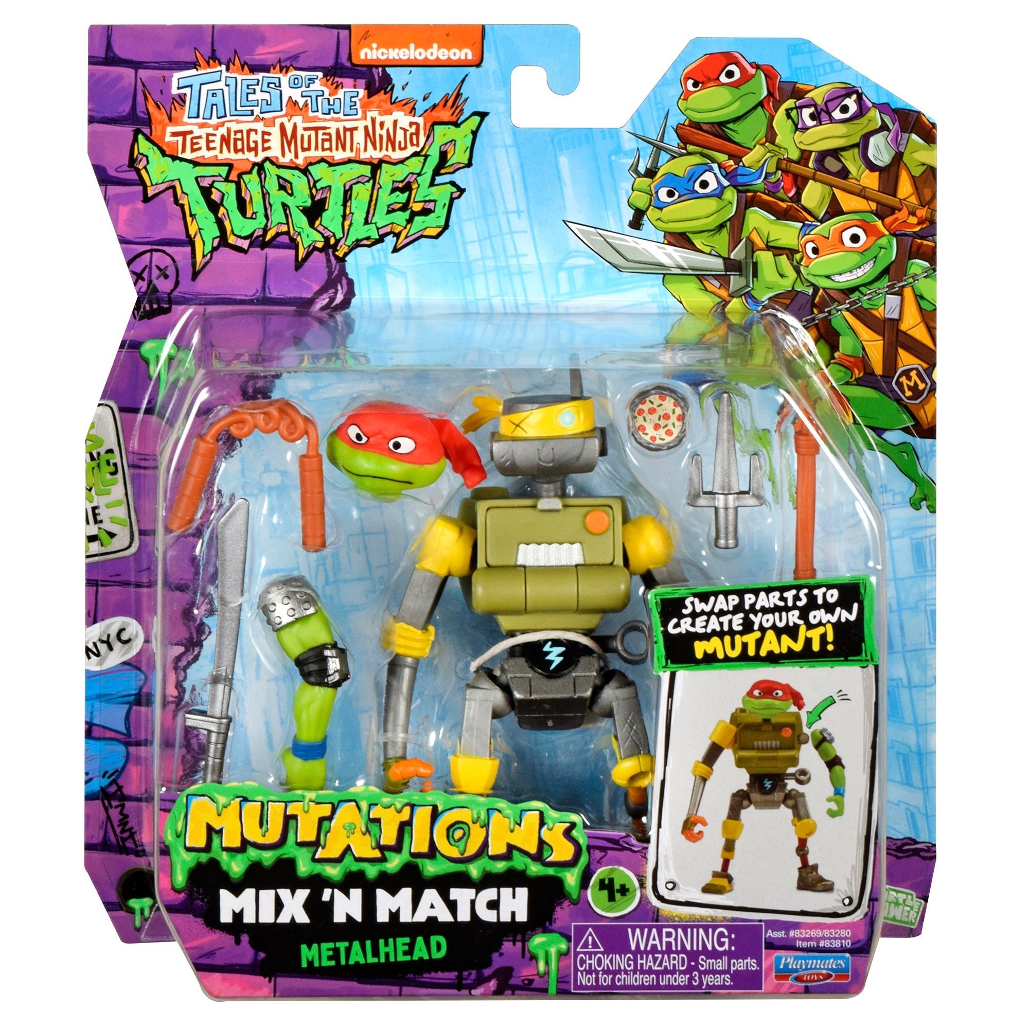 Teenage Mutant Ninja Turtles TV Mix N Match Metalhead – Mastermind Toys