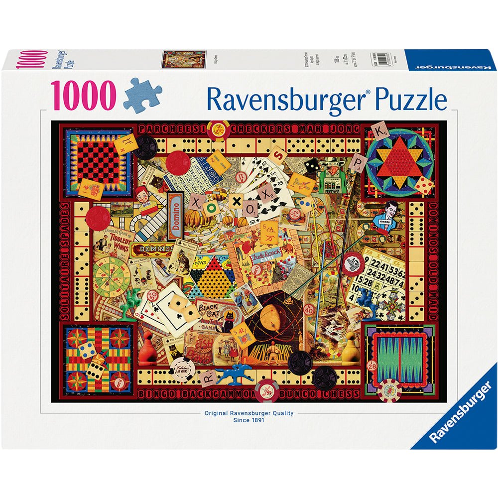 Vintage Games 1000 Pc Puzzle – Mastermind Toys