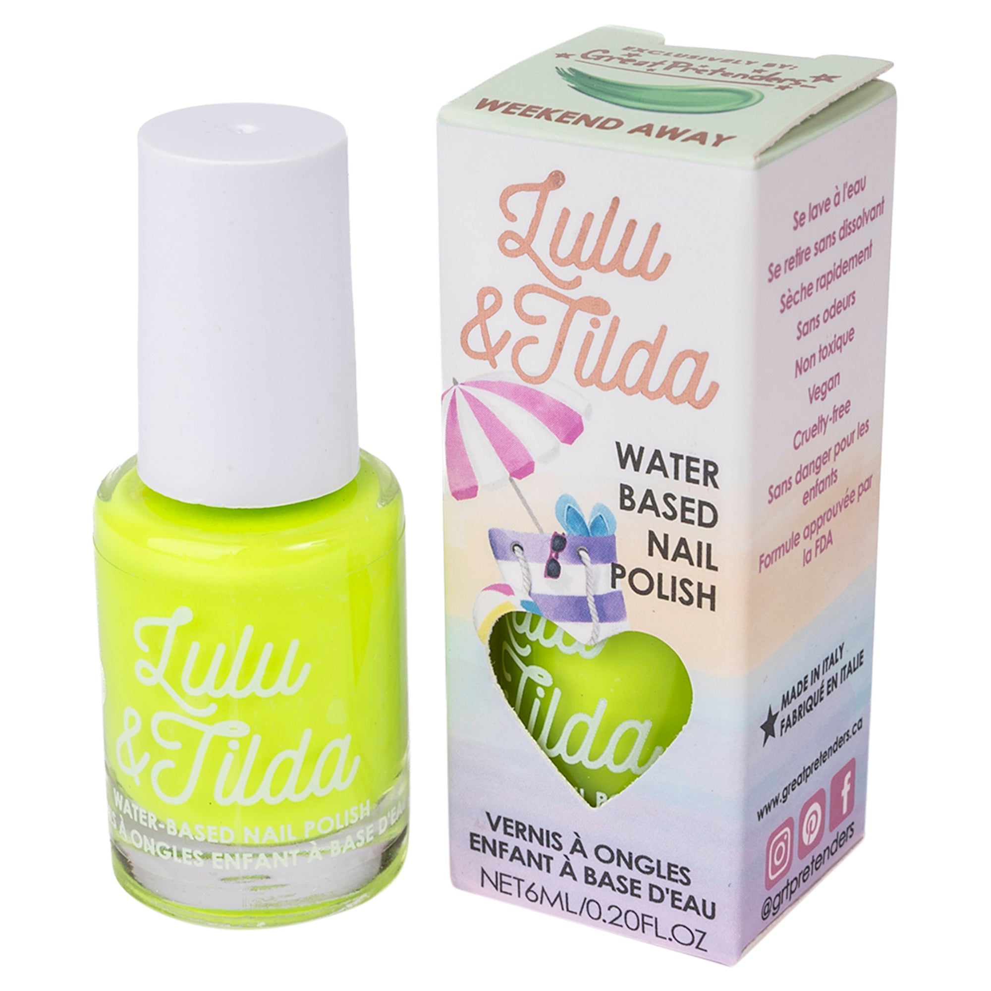 Weekend Away Washable Nail Polish (6 ml) – Mastermind Toys