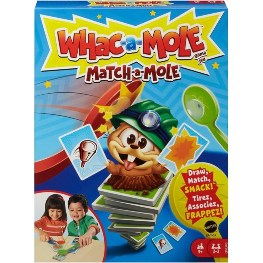 Whac A Mole Match A Mole Game – Mastermind Toys
