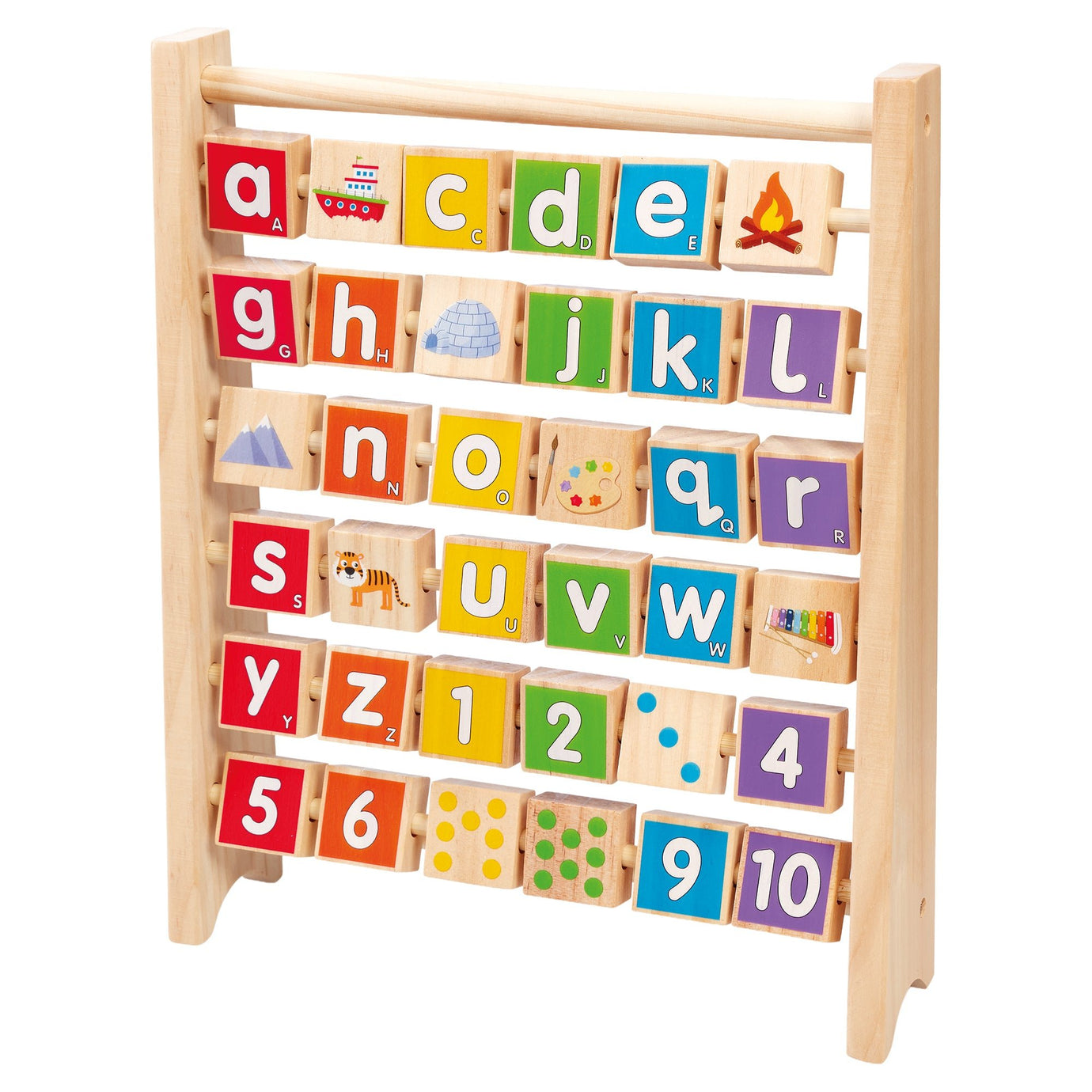 Woodlets Alphabet Abacus – Mastermind Toys